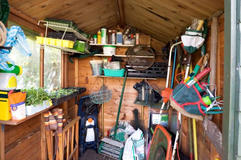 11 Ways To Store Lawn Mower Outside