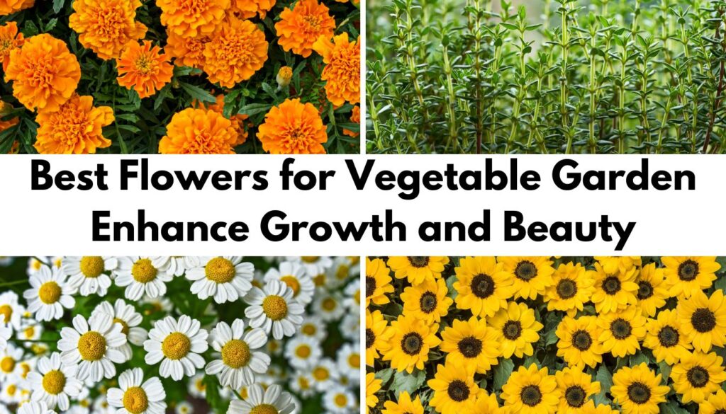 Best Flowers For Vegetable Garden: Enhance Growth And Beauty